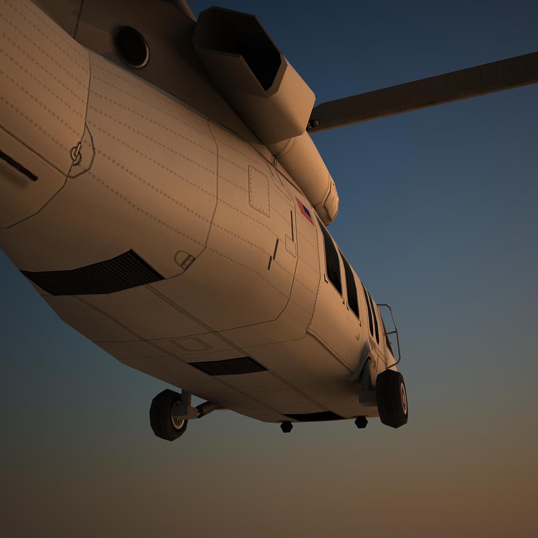 3d Sikorsky Black Hawk Model