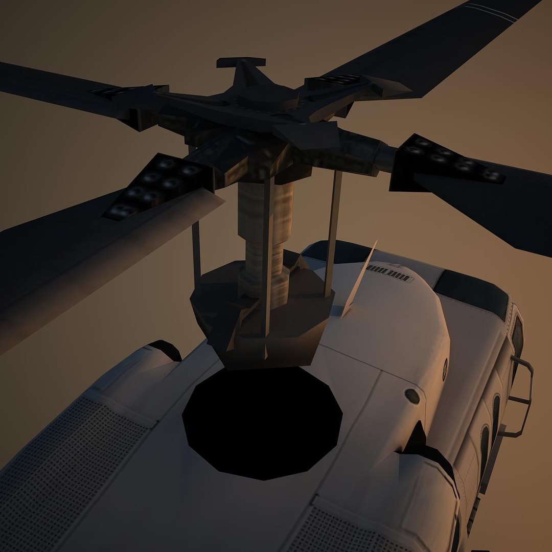 3d Sikorsky Black Hawk Model