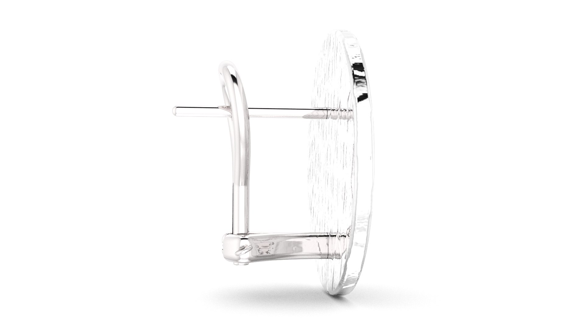 3D Omega Clip Earring Finding Model - TurboSquid 1993511