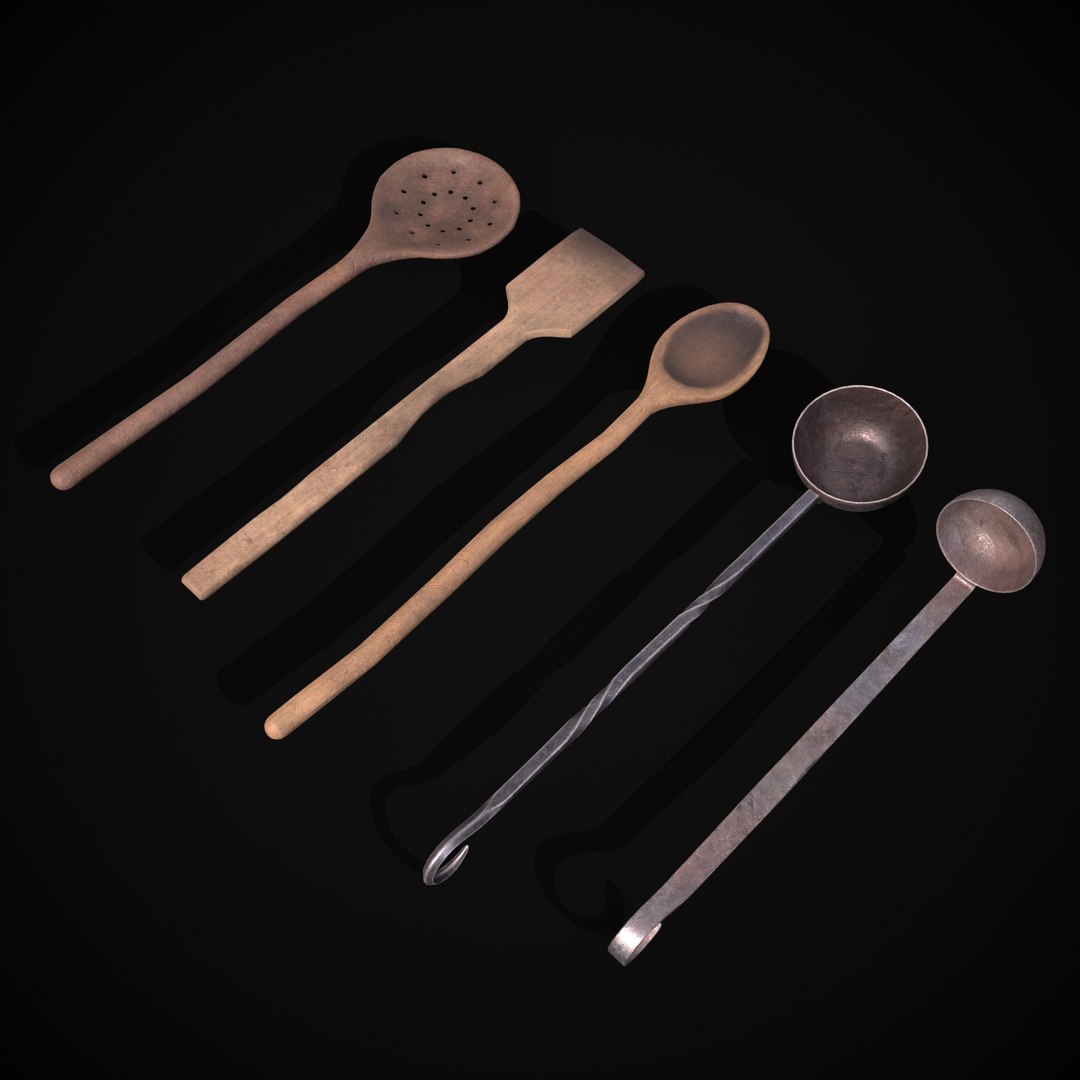 3D Kitchen Utensils - TurboSquid 2088816