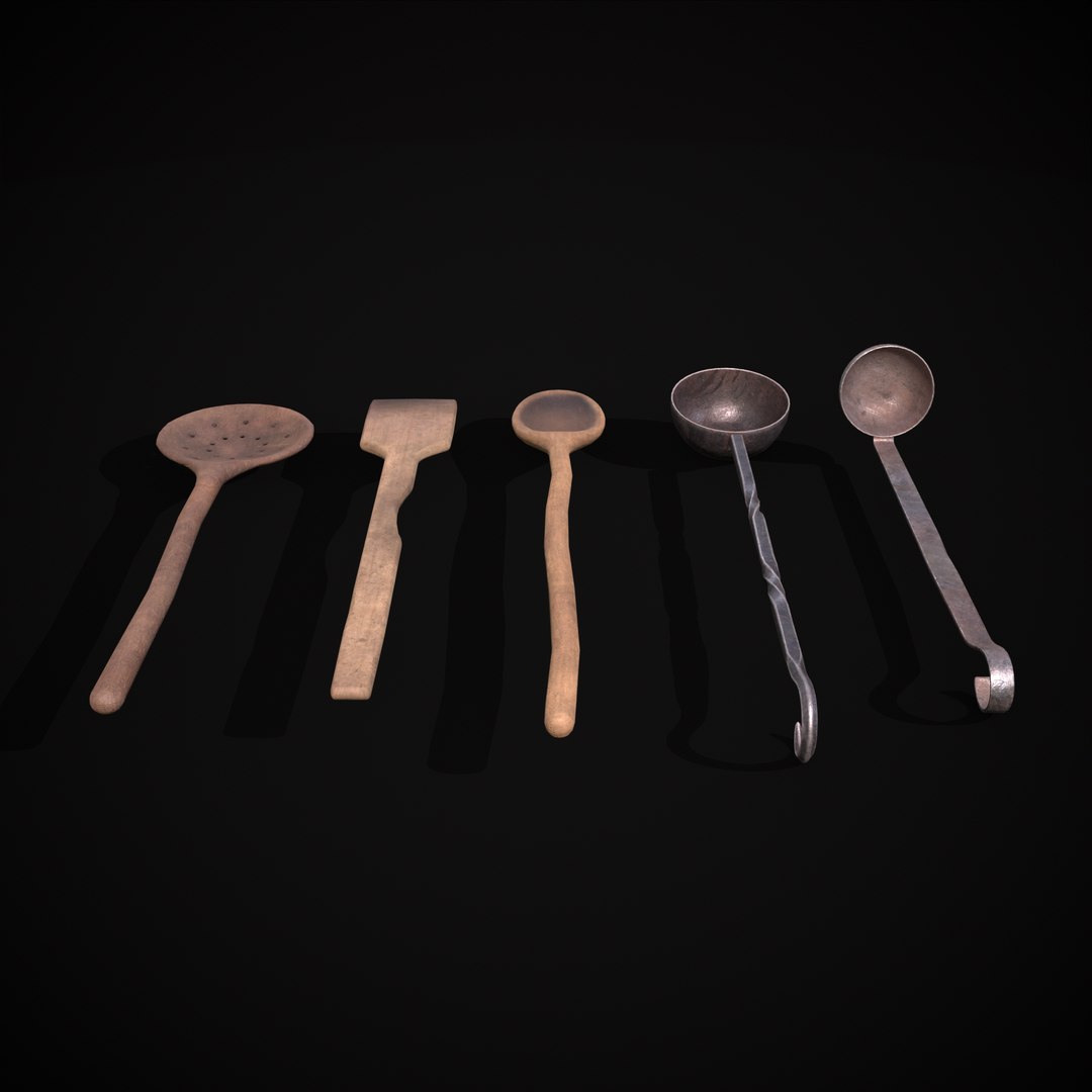 3D Kitchen Utensils - TurboSquid 2088816
