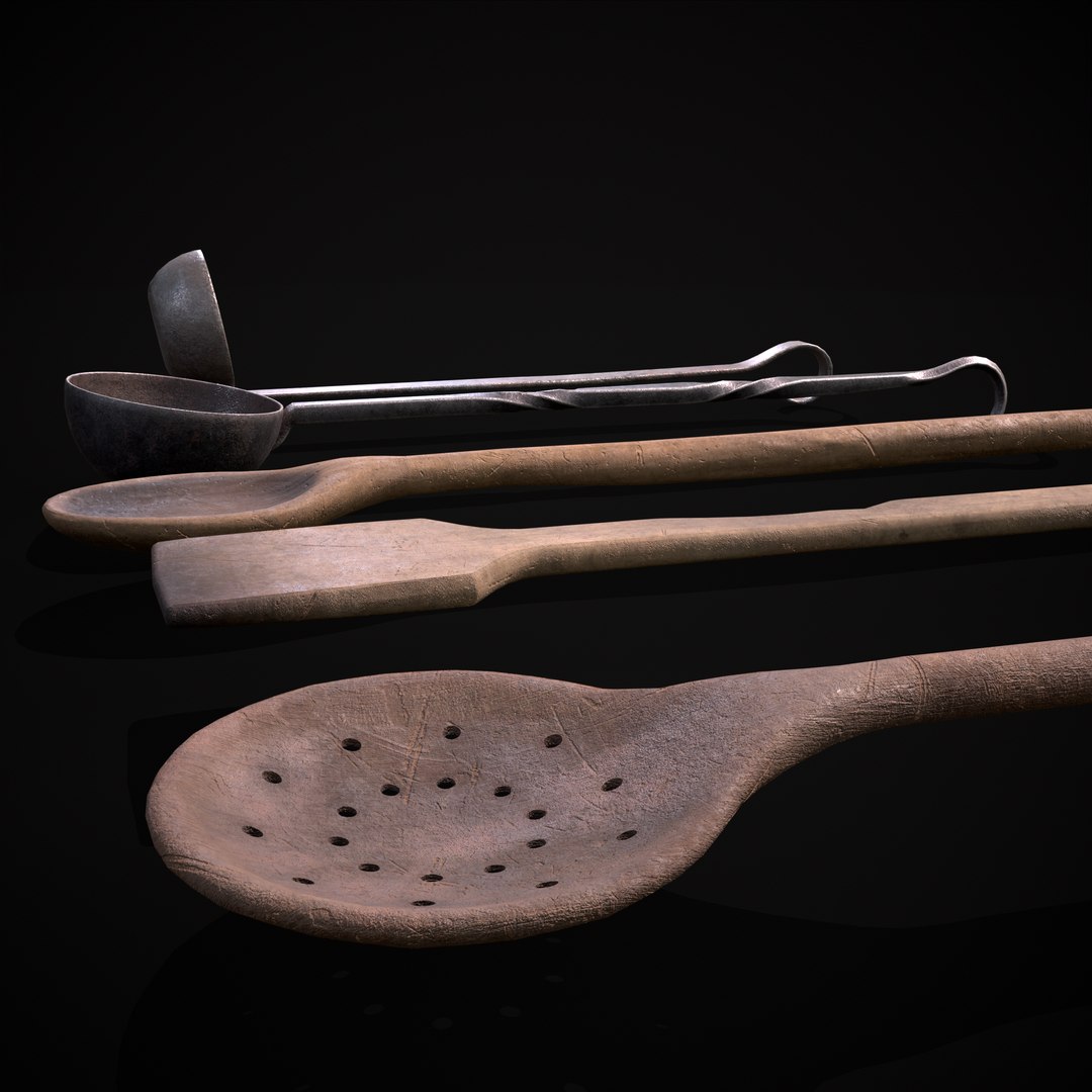 3D Kitchen Utensils - TurboSquid 2088816