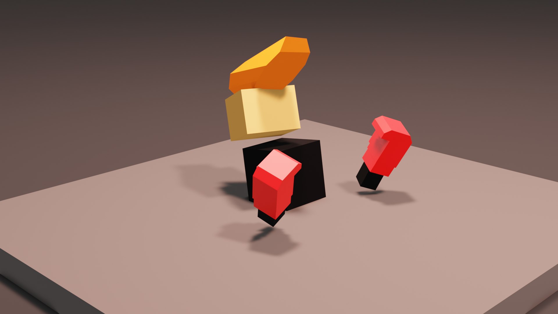 Boxing Arena Public Characters 3D Model - TurboSquid 1561925