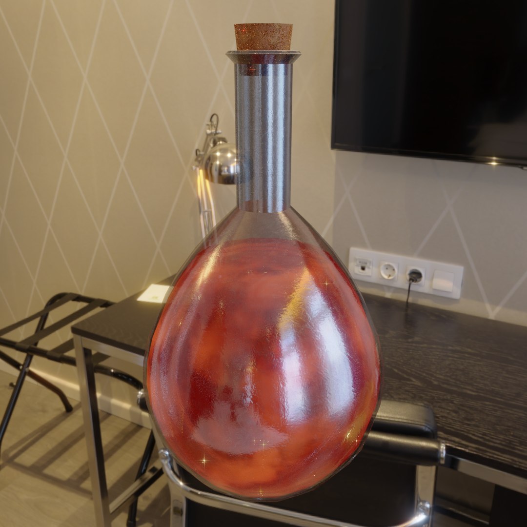 Ready Health Potion 3D Model - TurboSquid 1325909