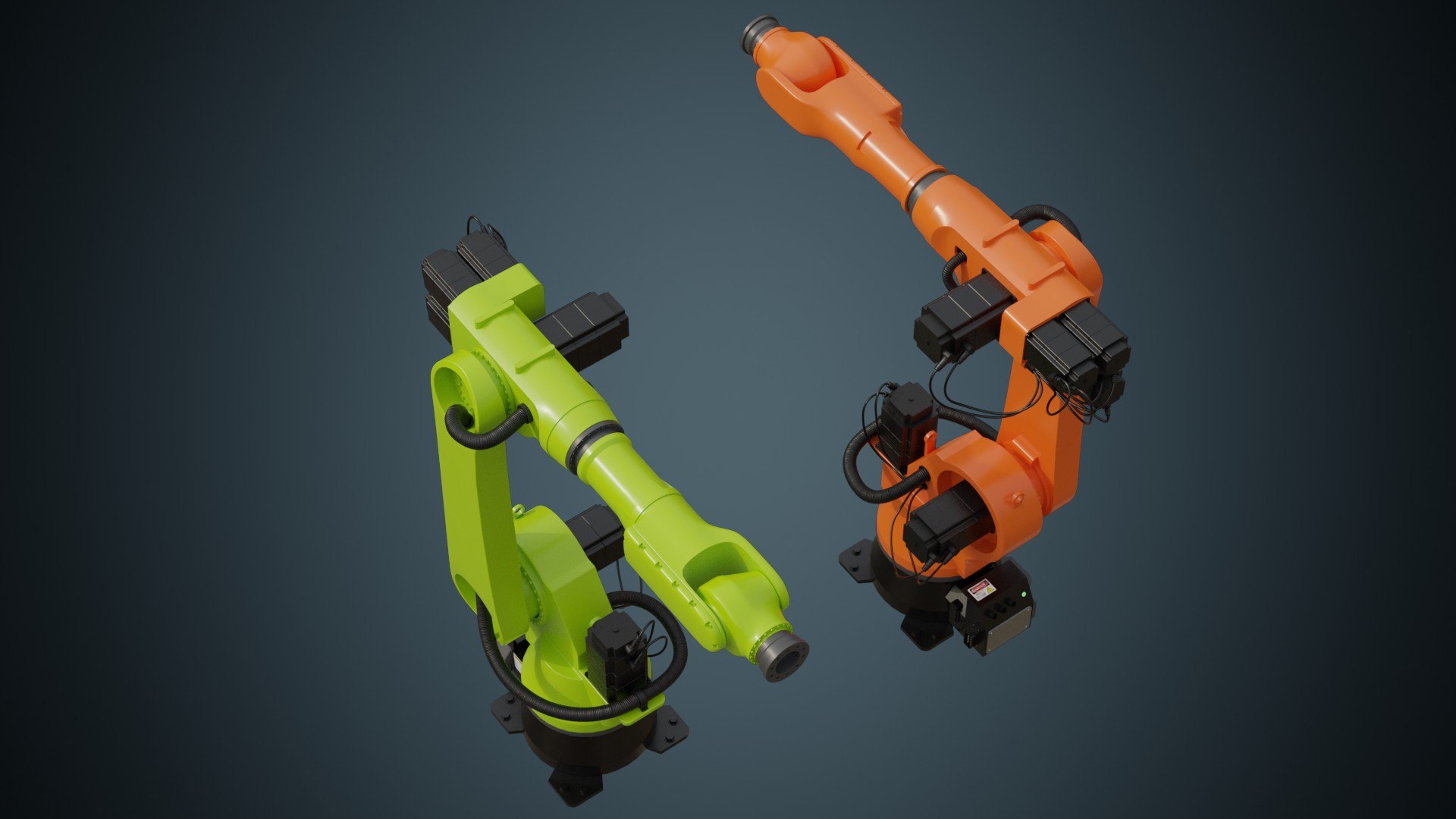 3D Industrial Robot 4A Model - TurboSquid 2219111