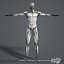 Maya Rigged Male Muscular Anatomy