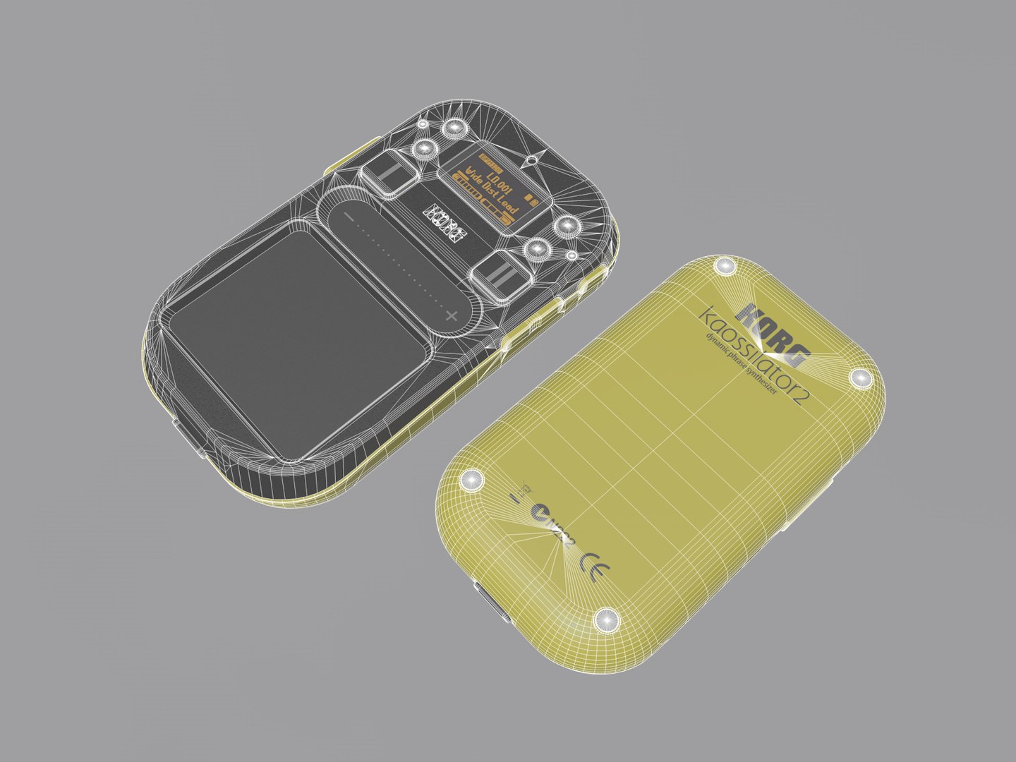 3d Model Of Korg Rig