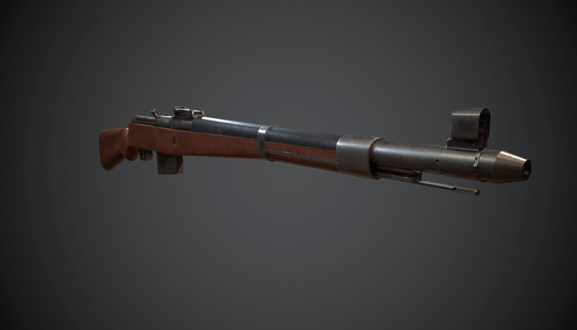Gun Rifle Model - TurboSquid 1346950