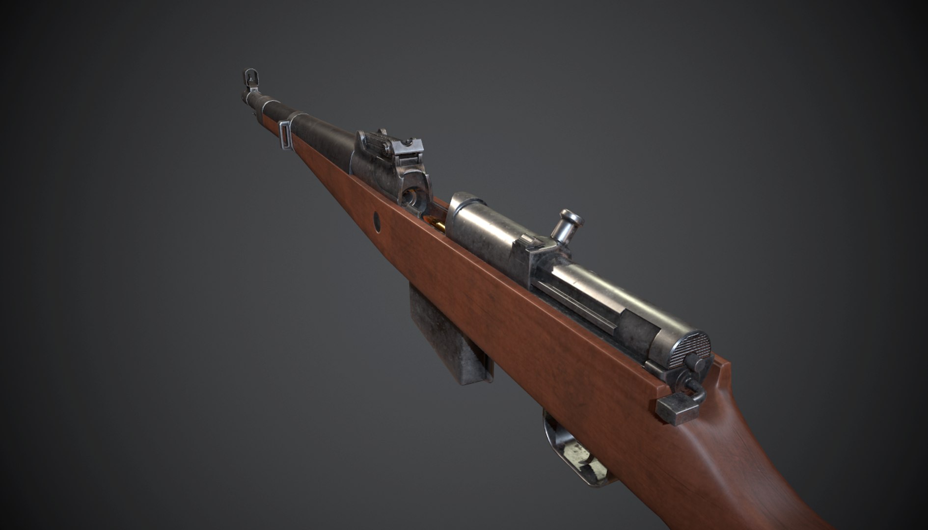 Gun Rifle Model - TurboSquid 1346950