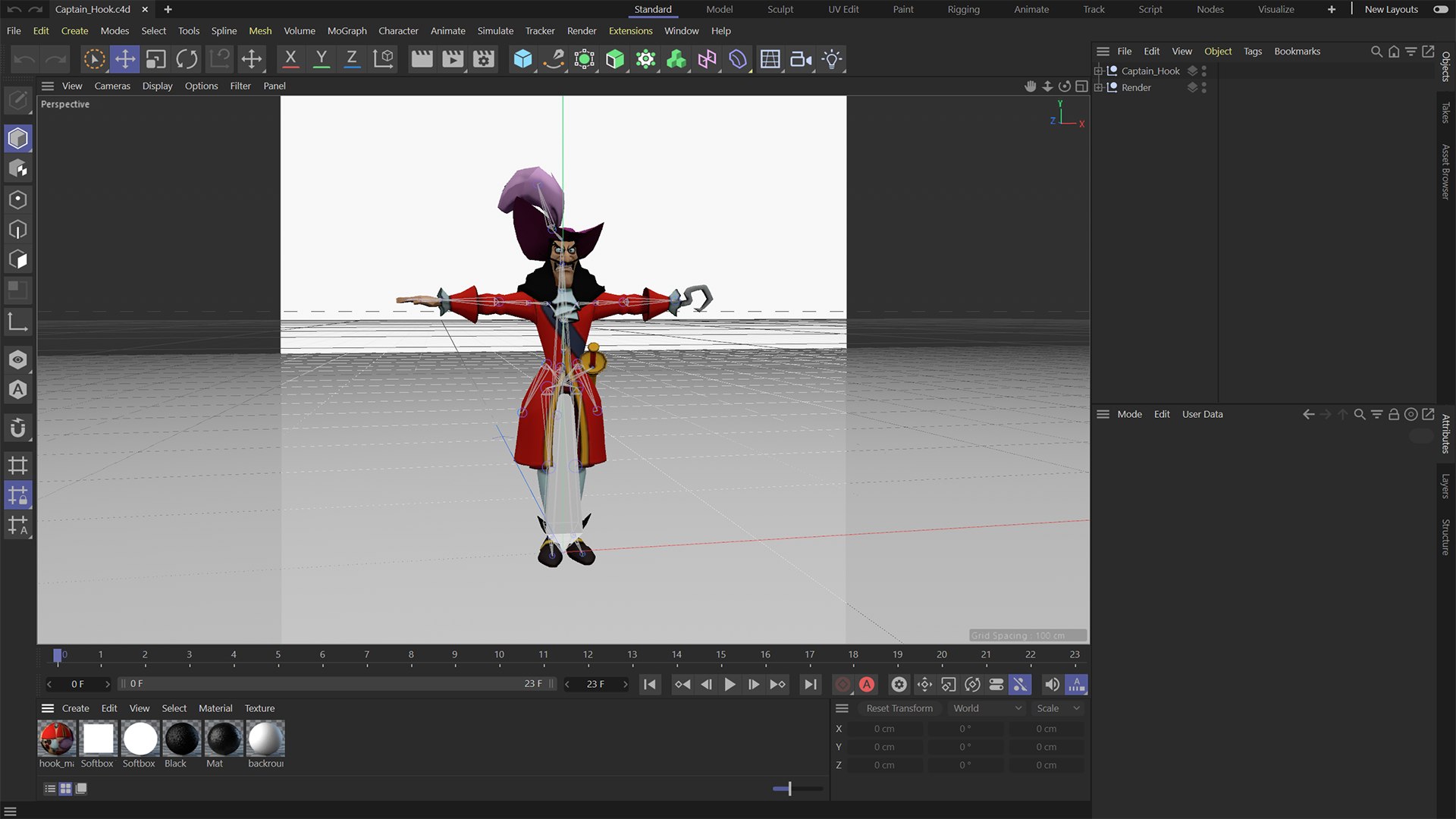 Hook Captain 3D Model - TurboSquid 2388150