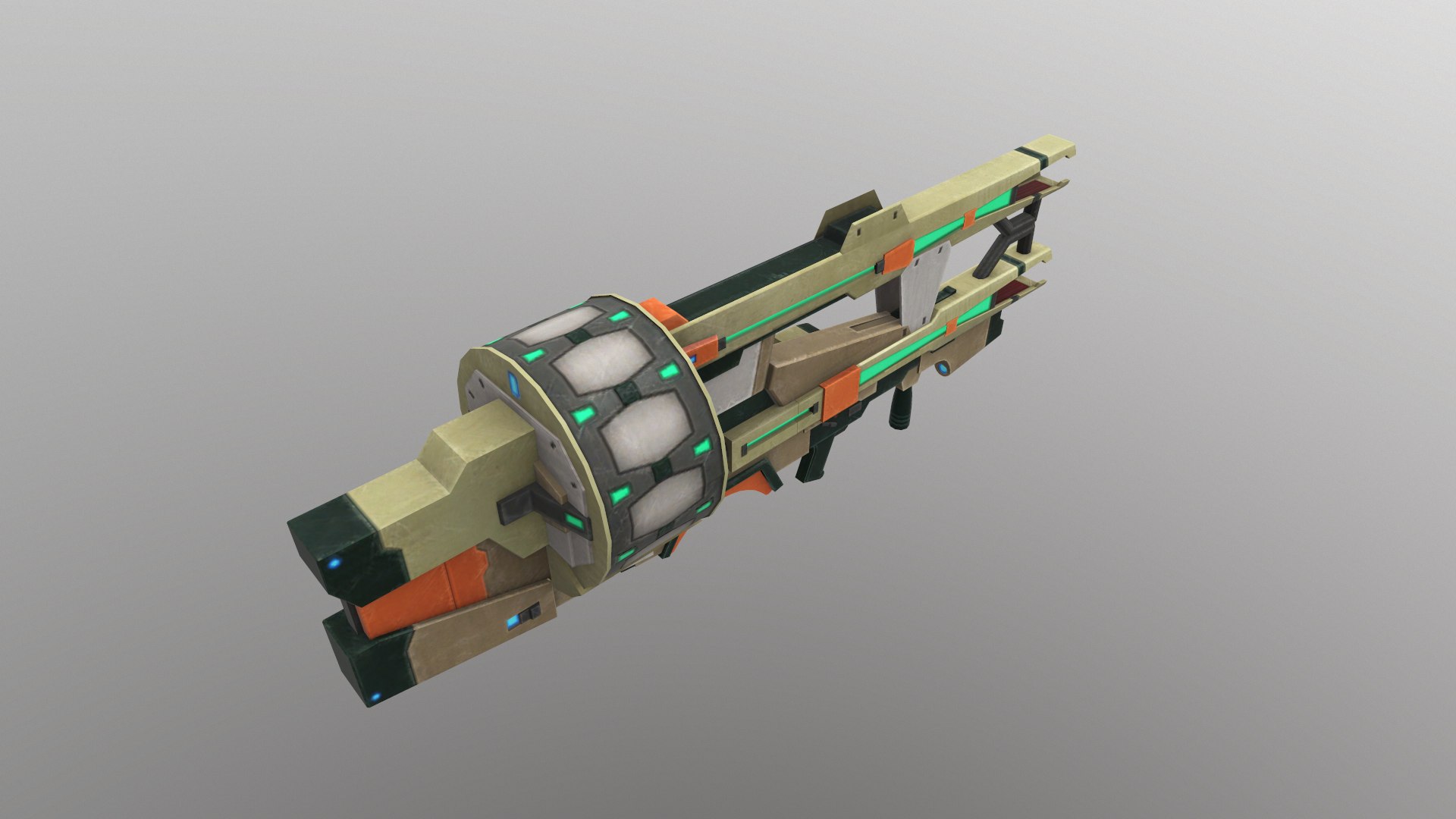 Bora Launcher Level 3 3D Model - TurboSquid 2190969