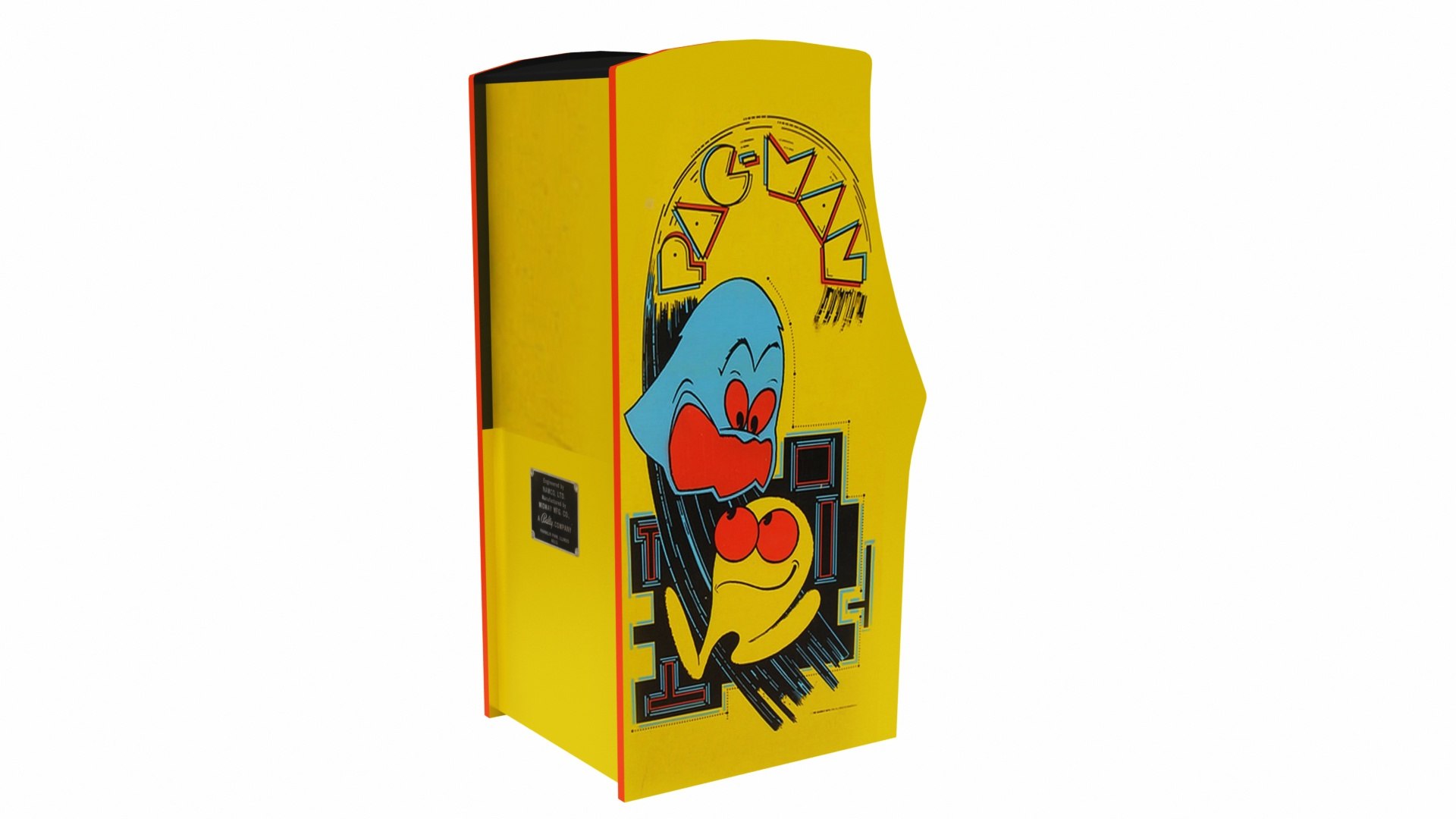 3D Pacman Arcade Machine - TurboSquid 1501022