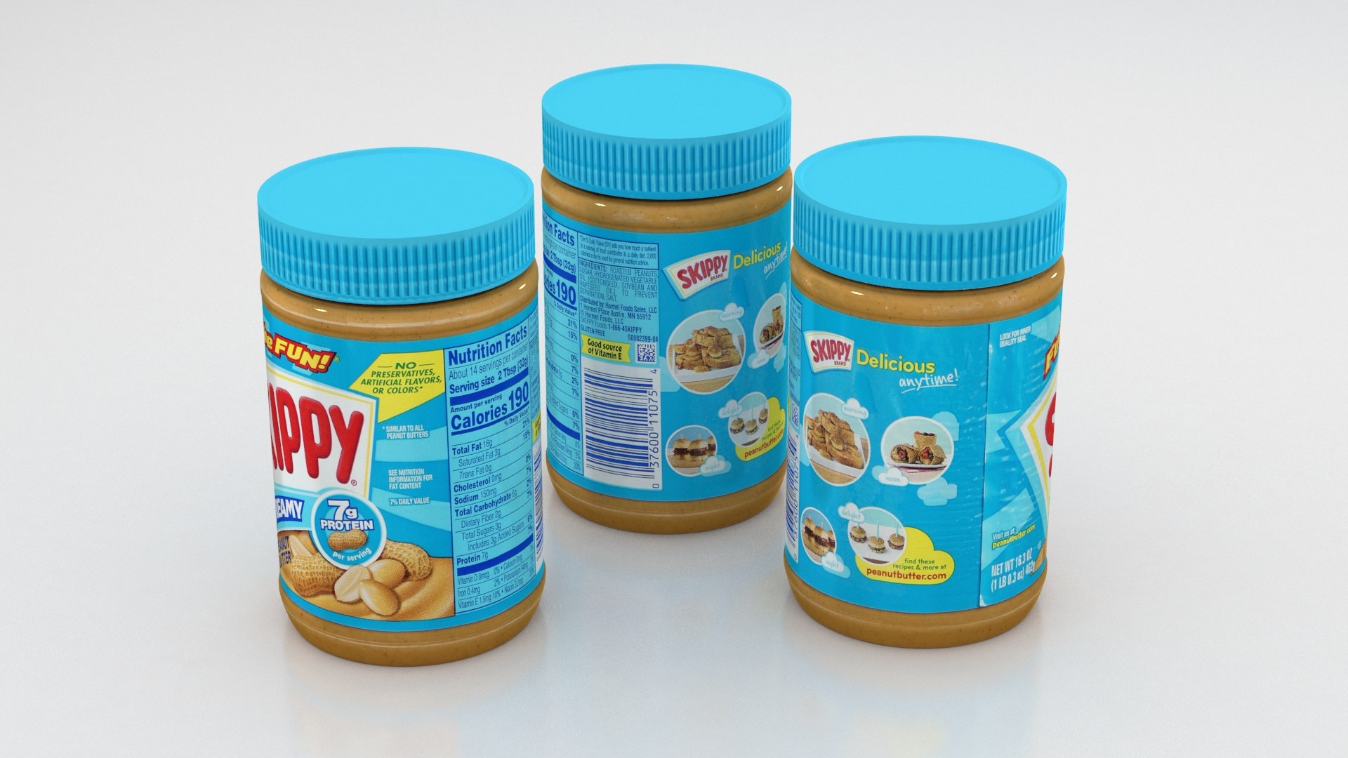 3D Model Peanut Butter - TurboSquid 1463138