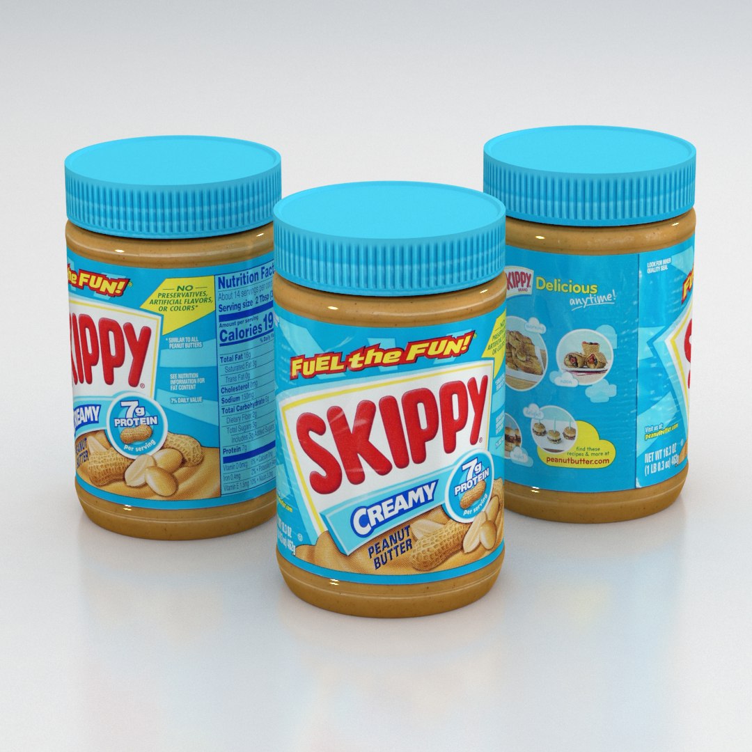 3D Model Peanut Butter - TurboSquid 1463138