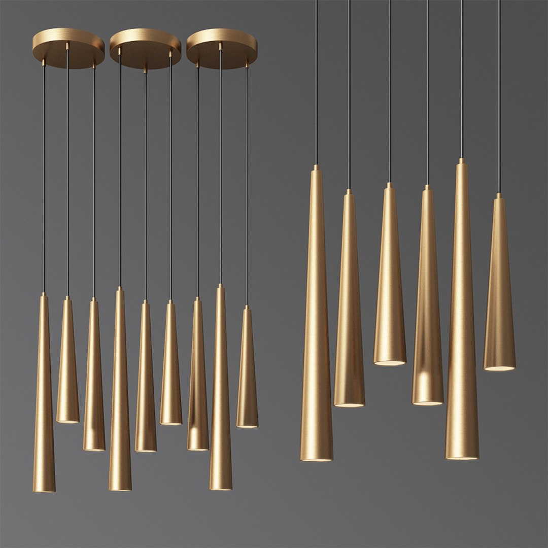 3D Firlinfeu Pendant Lights Model - TurboSquid 1608786