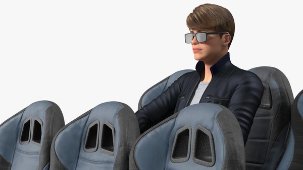 modelo 3d Realidad virtual 7D con adolescente - TurboSquid 1763444