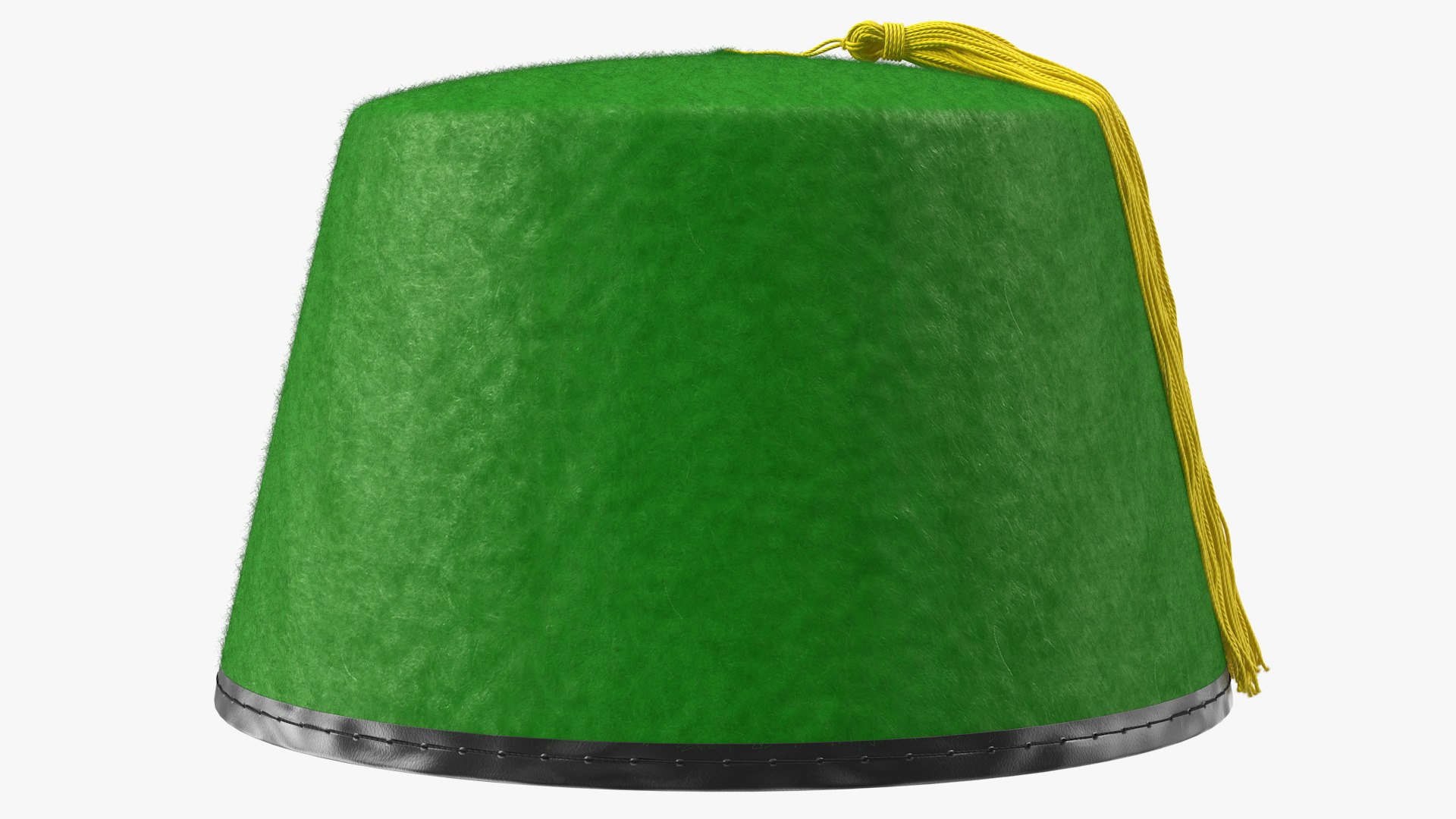 3D traditional arabic green fez - TurboSquid 1685079