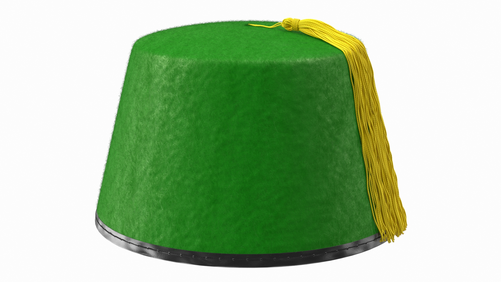 3D traditional arabic green fez - TurboSquid 1685079
