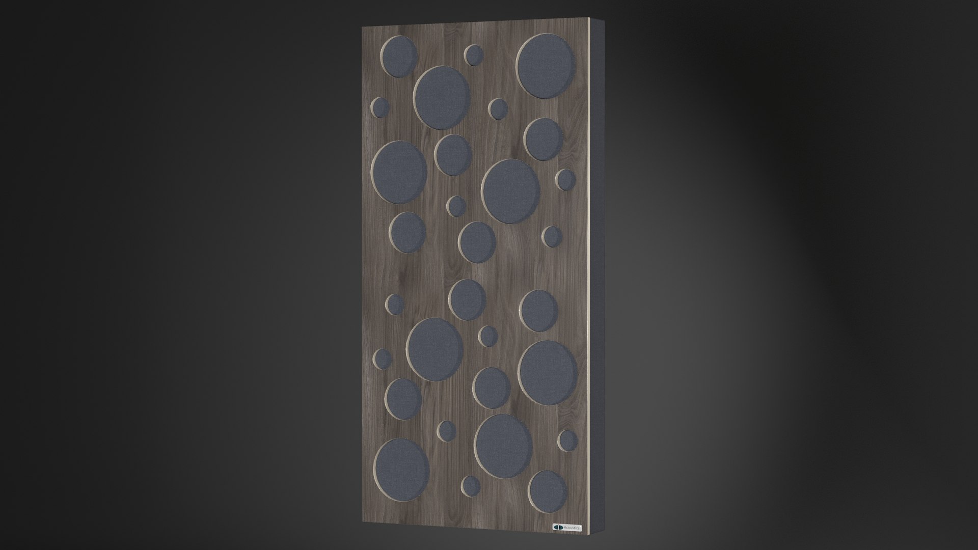 GIK Acoustics Impression Series Bubbles Rectangle Acoustic Panel 3D ...