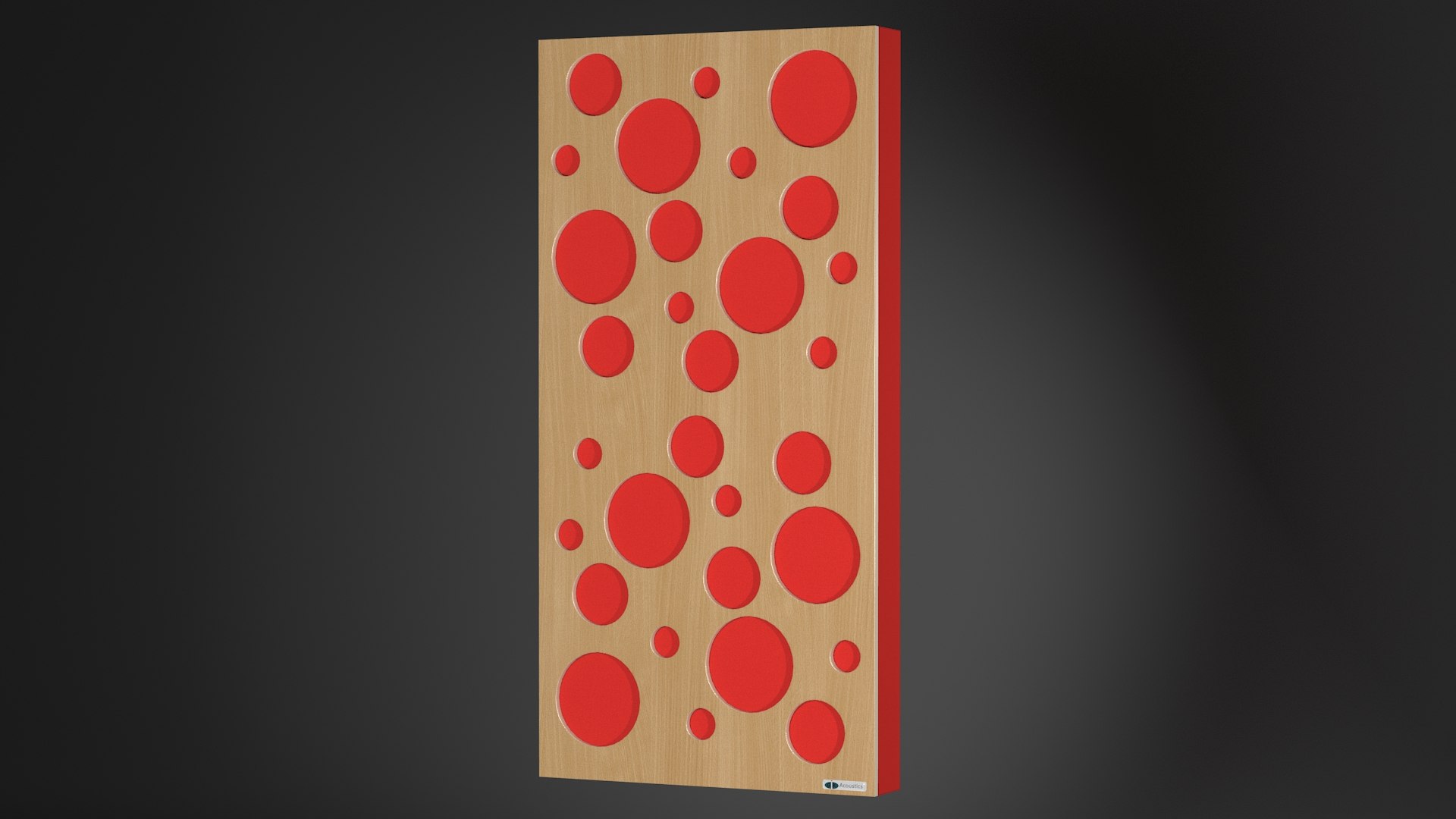 GIK Acoustics Impression Series Bubbles Rectangle Acoustic Panel 3D ...