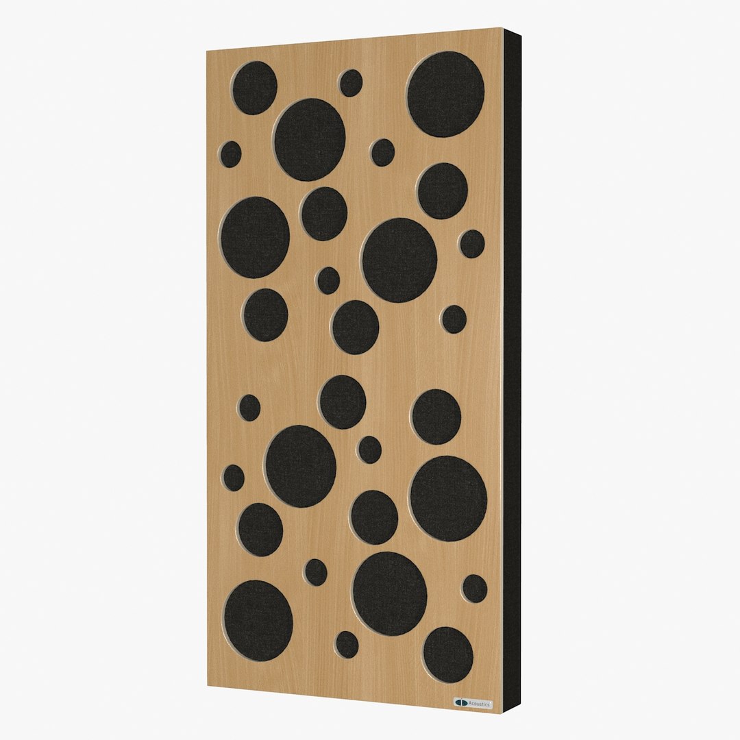 GIK Acoustics Impression Series Bubbles Rectangle Acoustic Panel 3D ...