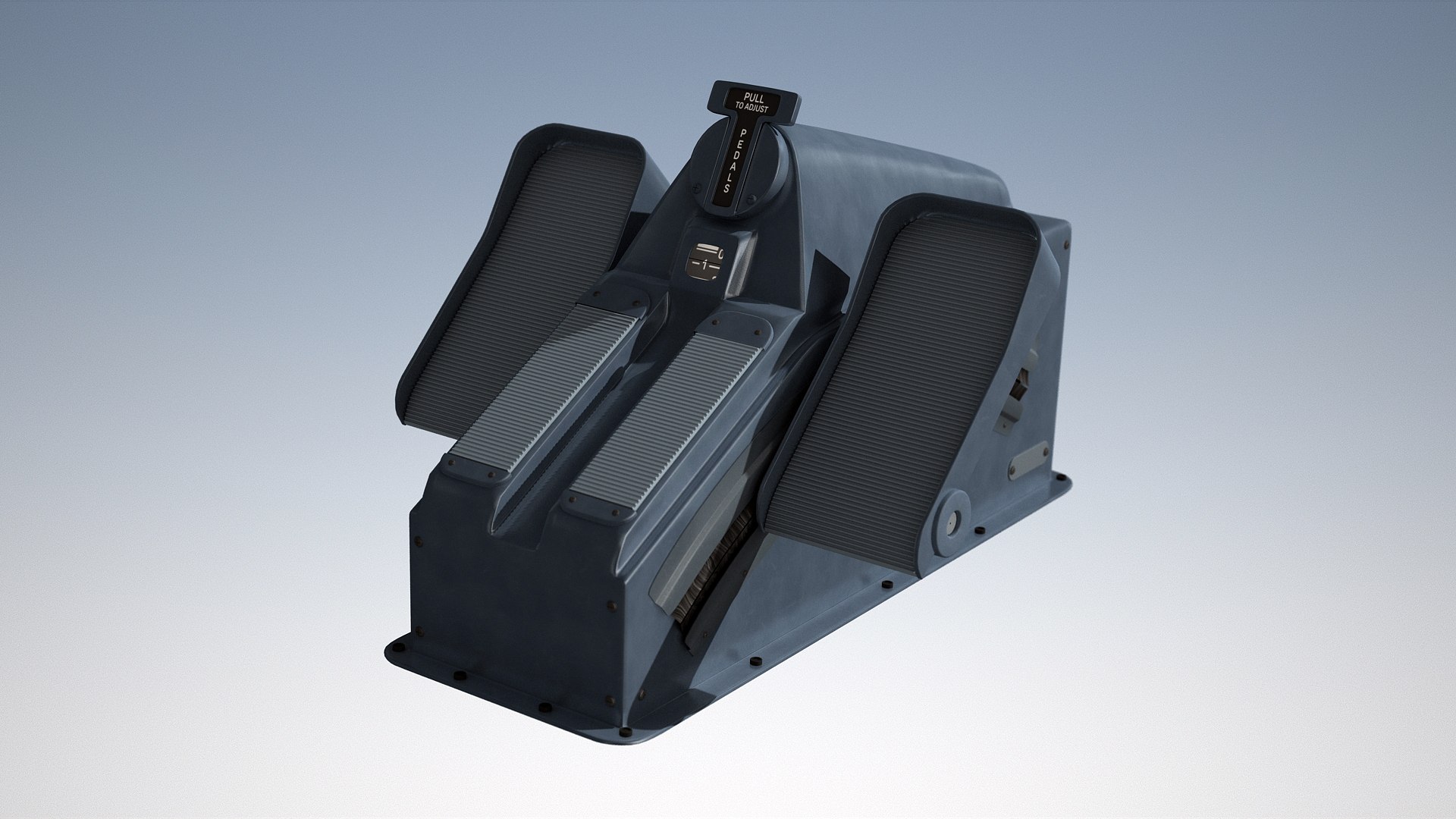 A319 A320 A321 Rudder Pedals 3D Model - TurboSquid 2236507