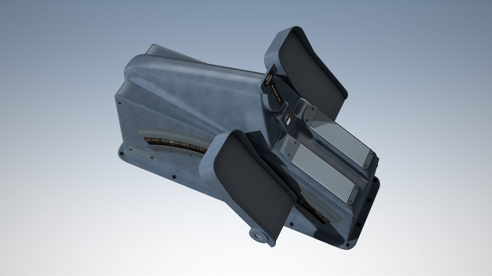 A319 A320 A321 Rudder Pedals 3D Model - TurboSquid 2236507