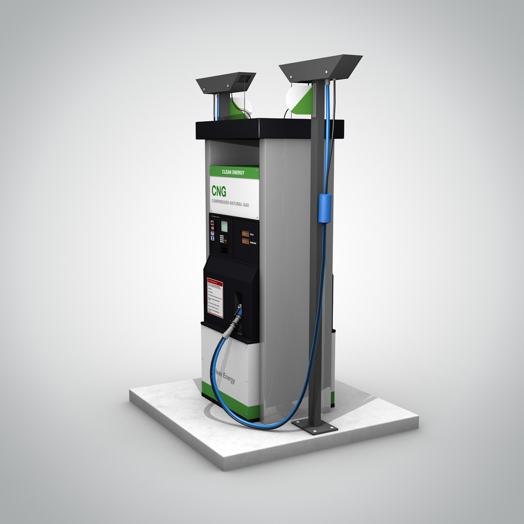 cng pump 3d 3ds