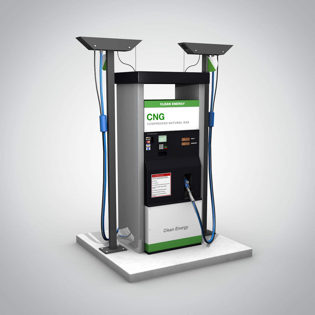 cng pump 3d 3ds