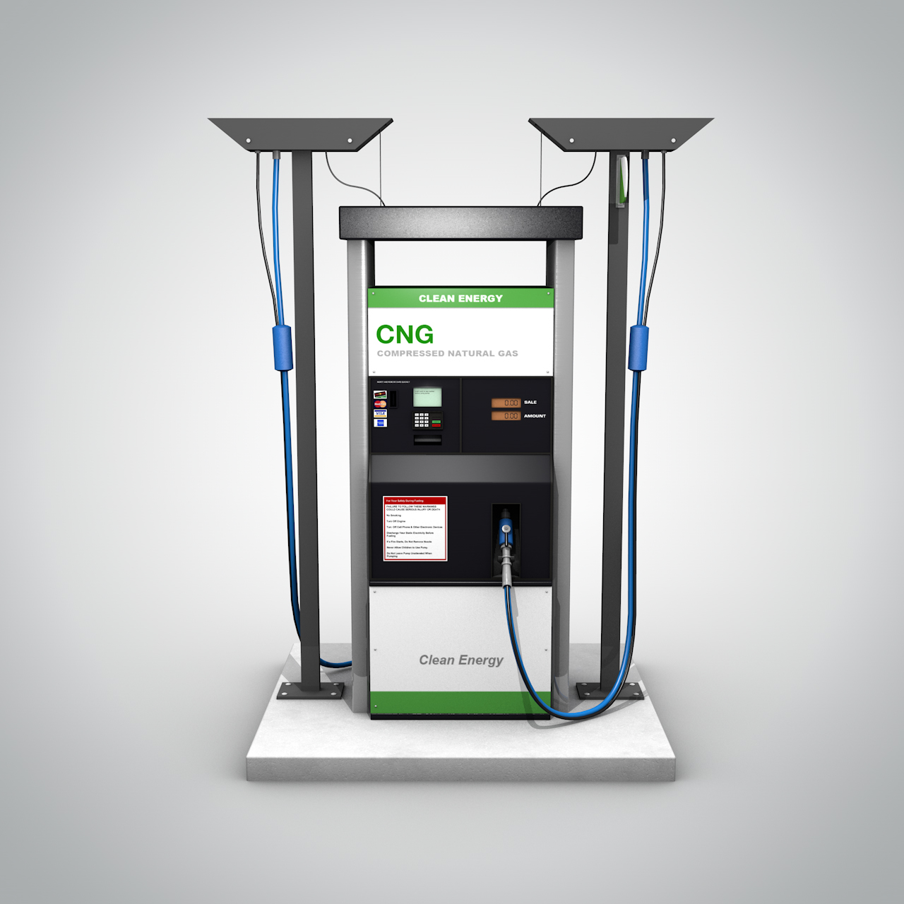 cng pump 3d 3ds