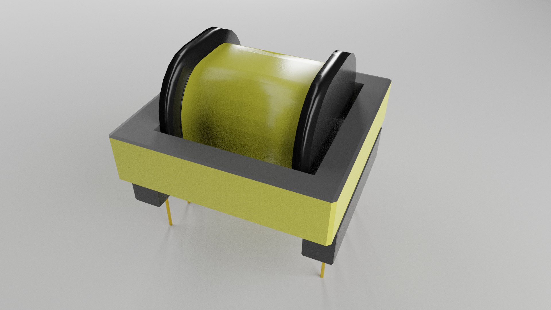 3D Model Ferrite Core Transformer - TurboSquid 2225504