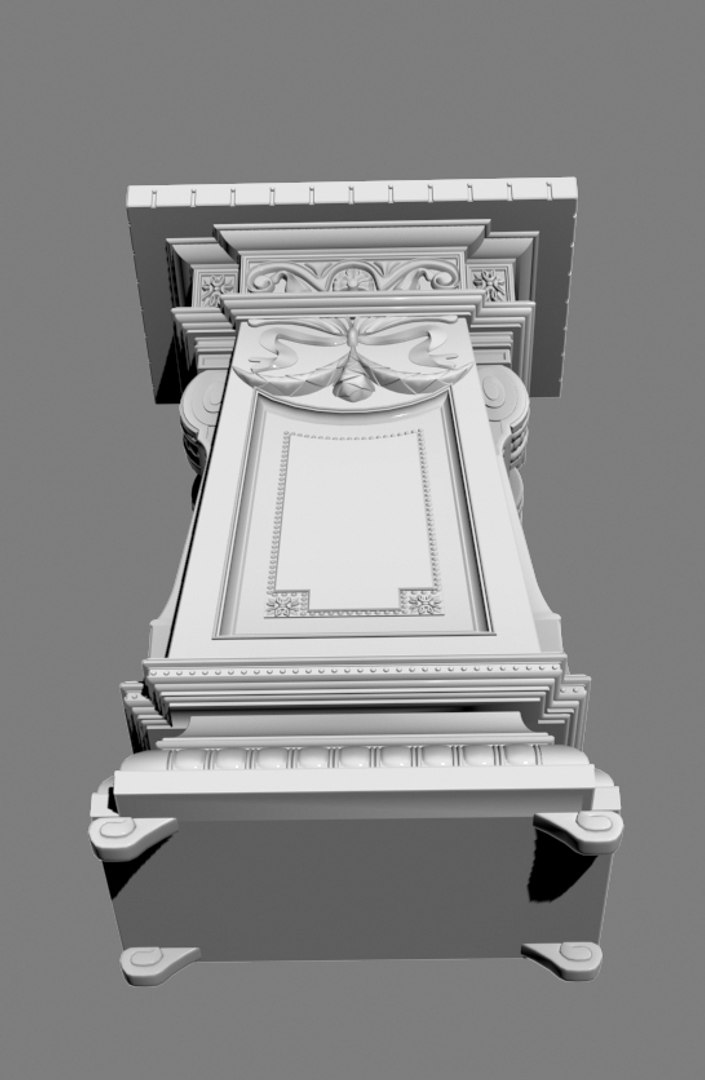 Pedestal 3d Model
