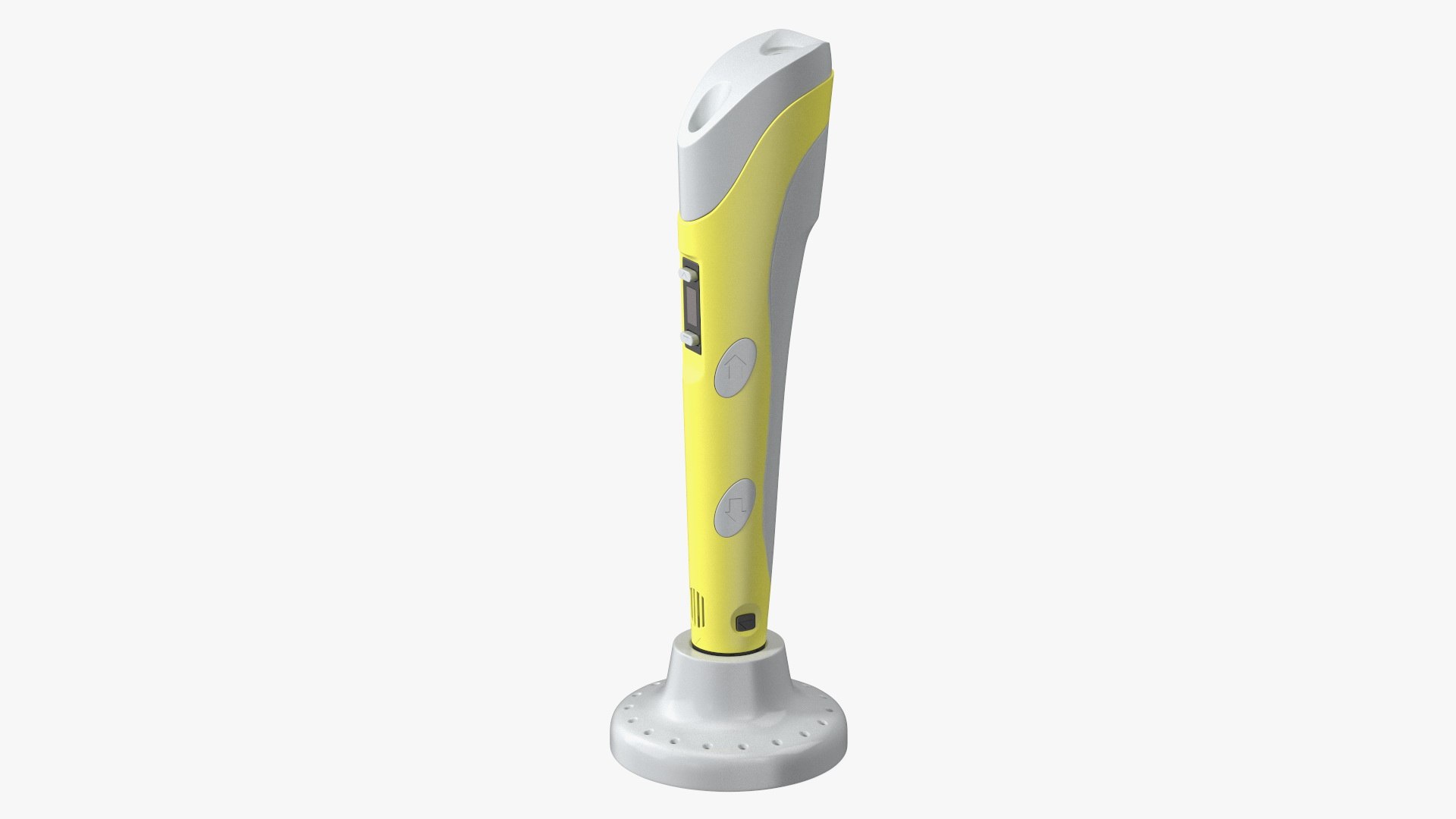 3D Printer Pen Yellow - TurboSquid 2129022