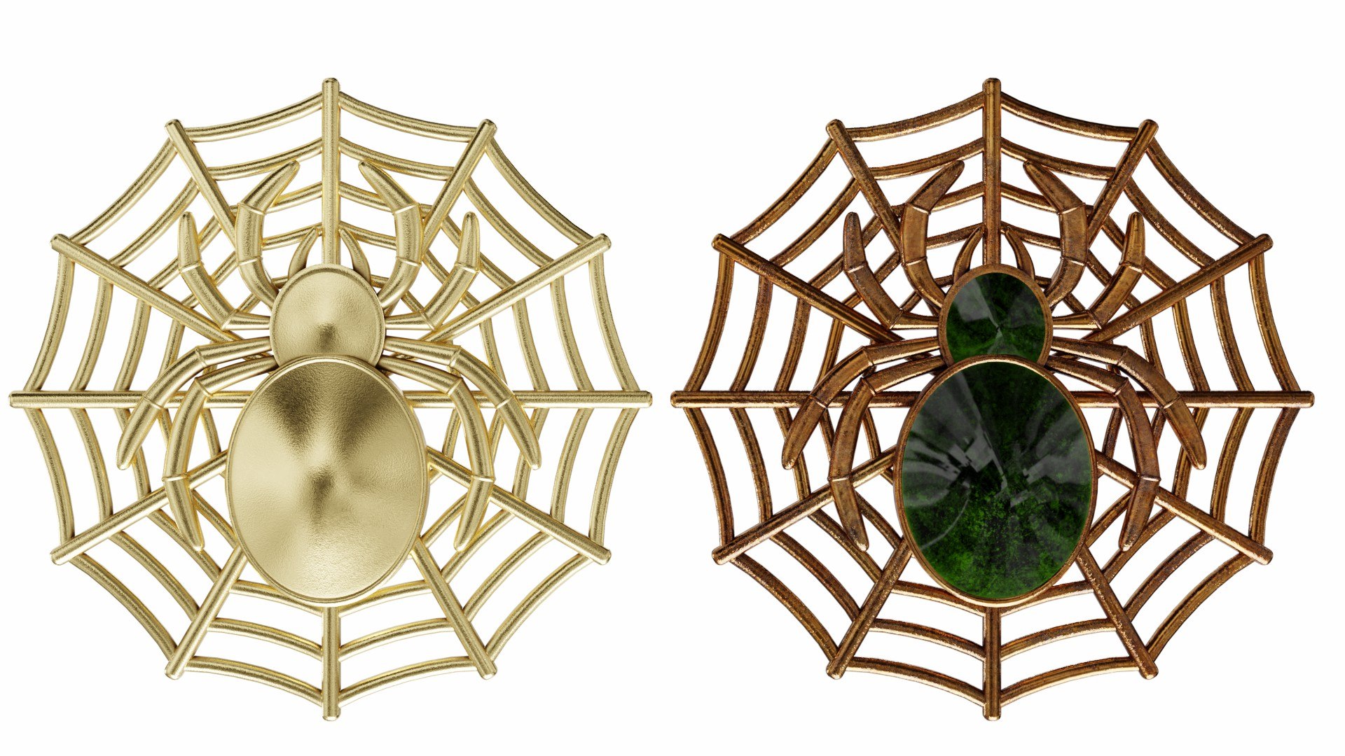 Spider Locket 3D - TurboSquid 2122805