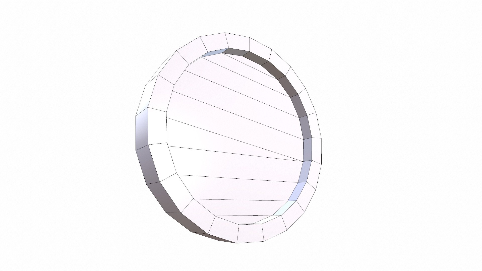 3D Wall Clock Lowpoly Model - TurboSquid 2331792
