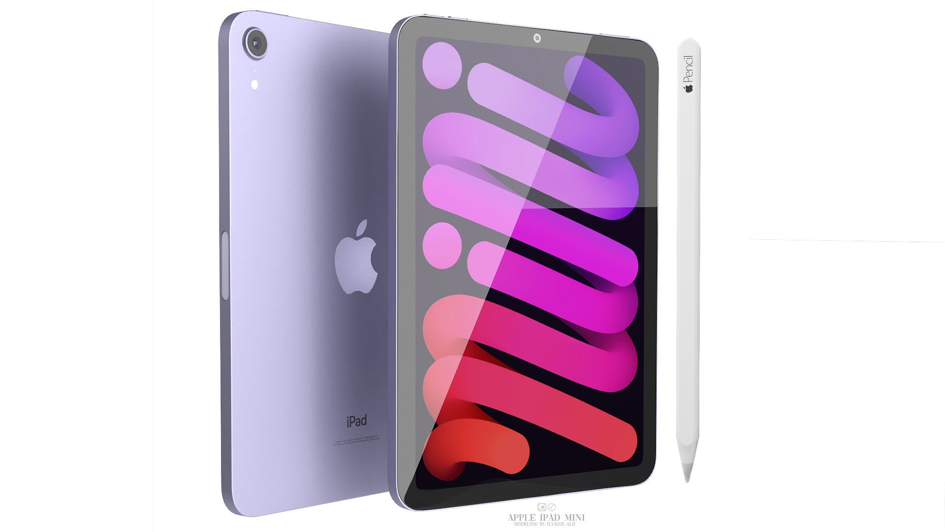 3D apple ipad mini - TurboSquid 2043944