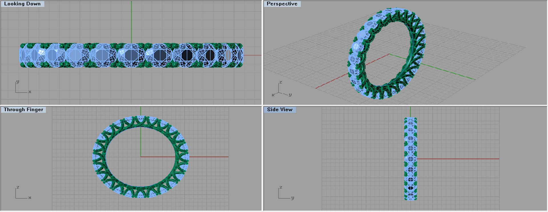 3dm stones gold silver