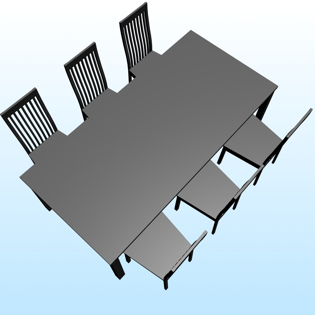 3D DINNING TABLE PP 01 Model - TurboSquid 1744442