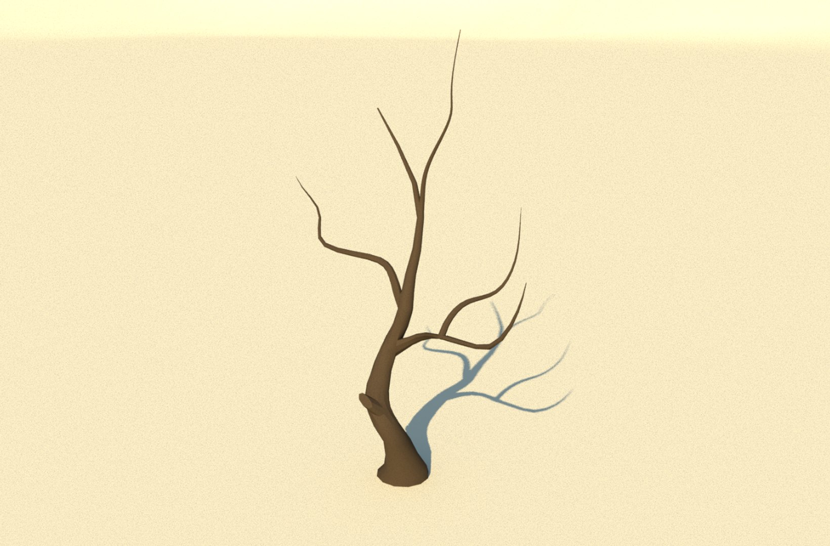 Cartoon dead trees 3D model - TurboSquid 1613662