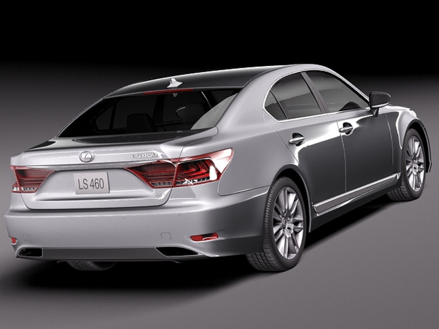 Lexus Ls 460 Sedan Obj