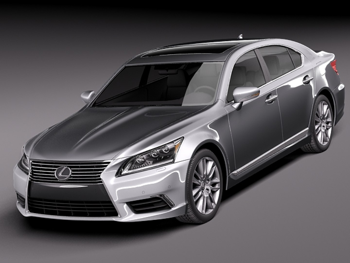 Lexus Ls 460 Sedan Obj