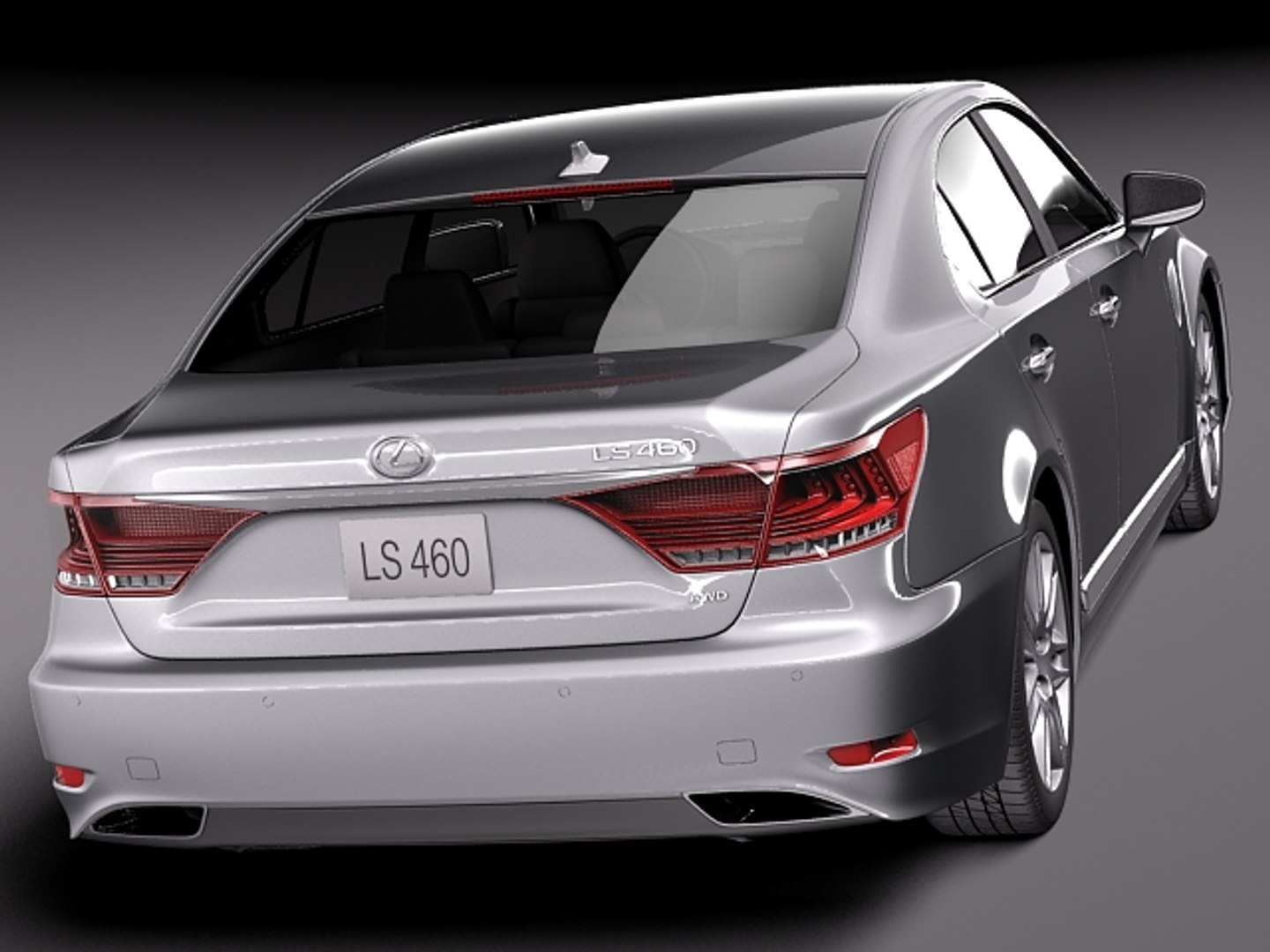 Lexus Ls 460 Sedan Obj