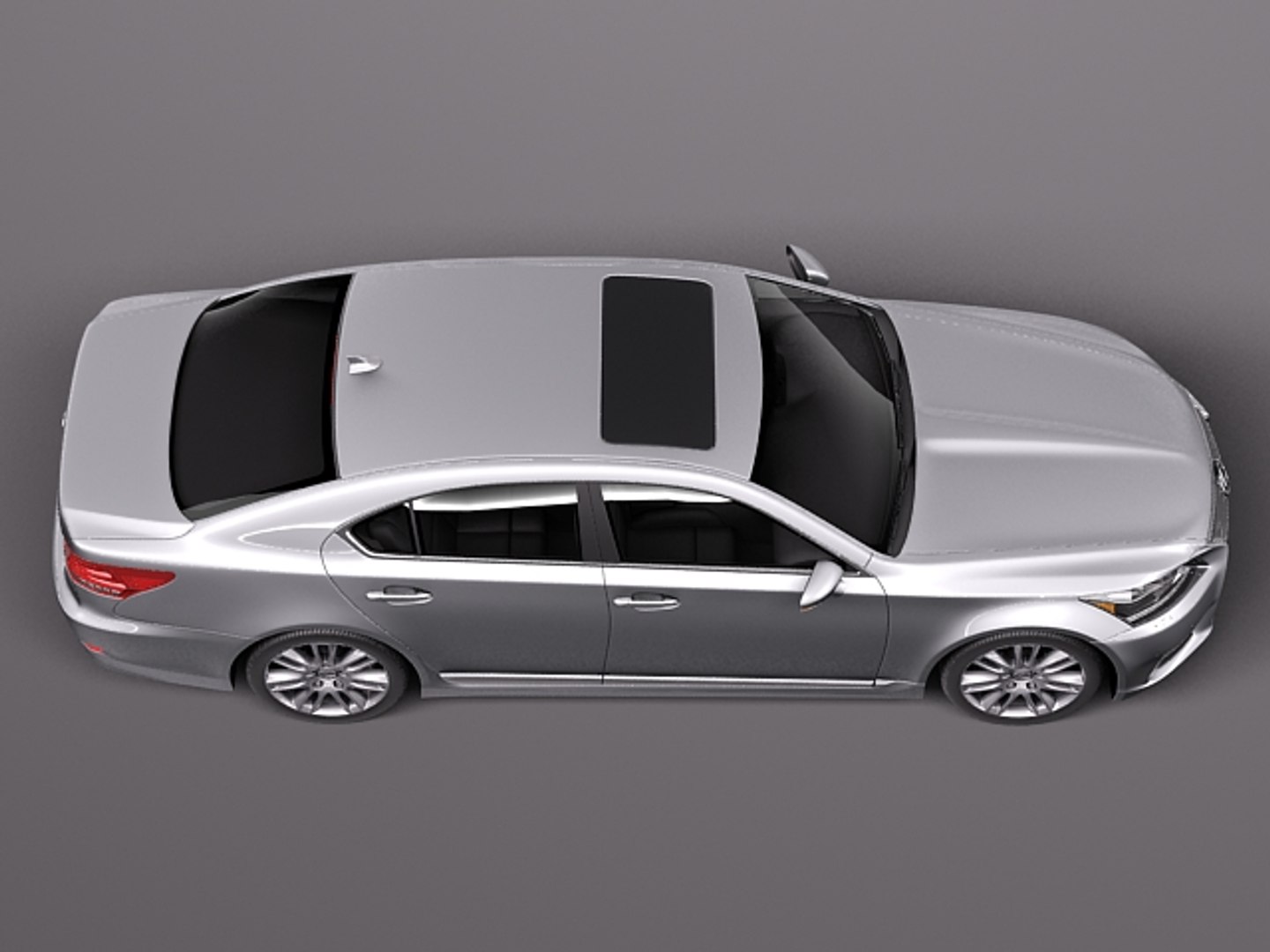 Lexus Ls 460 Sedan Obj