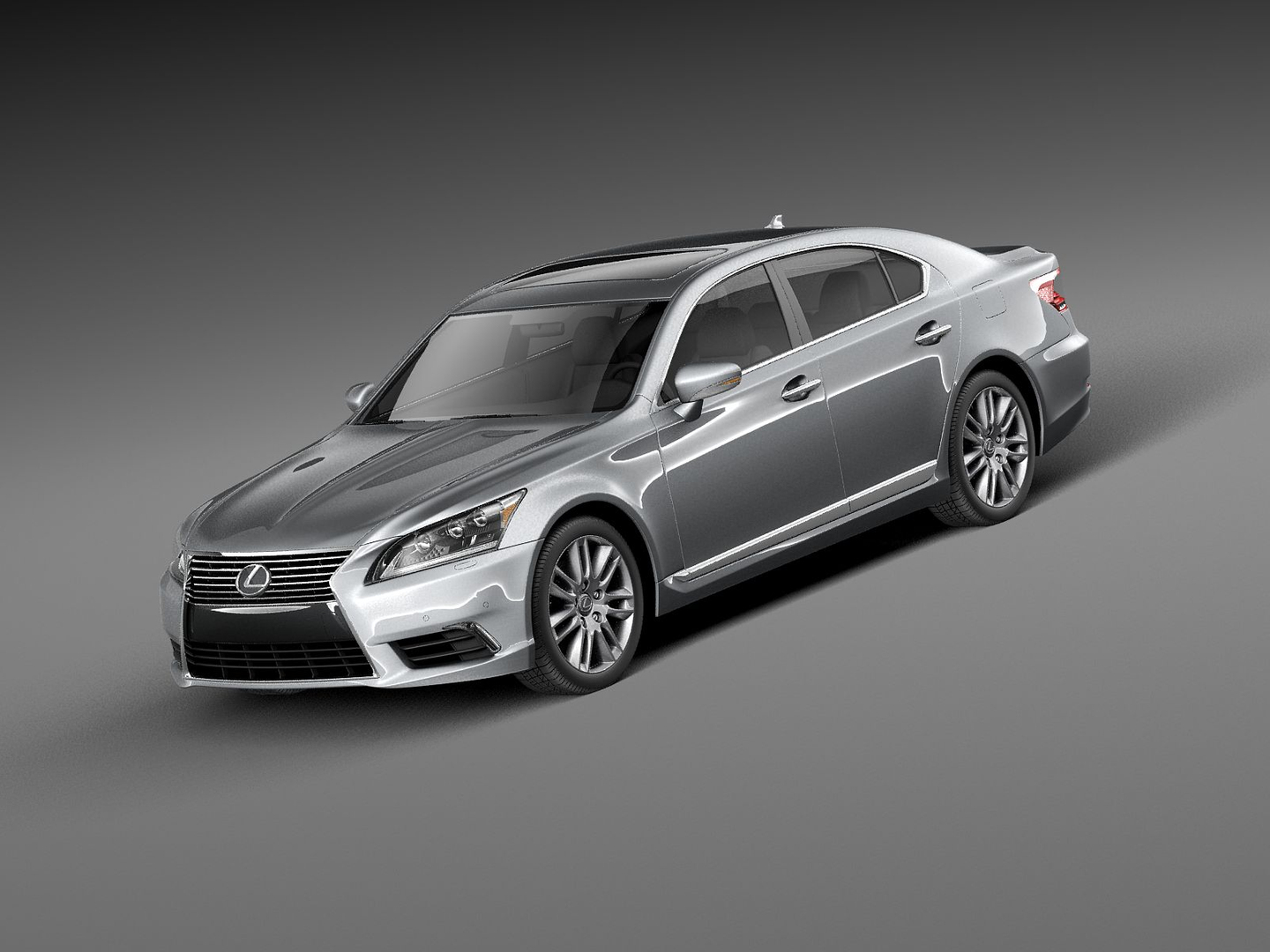 Lexus Ls 460 Sedan Obj