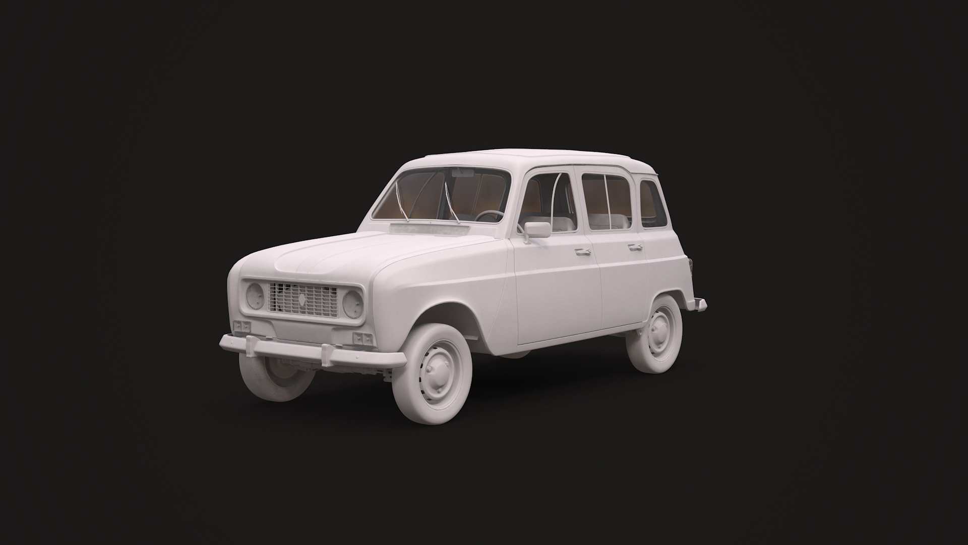 3D Renault 4 Model - TurboSquid 1589570