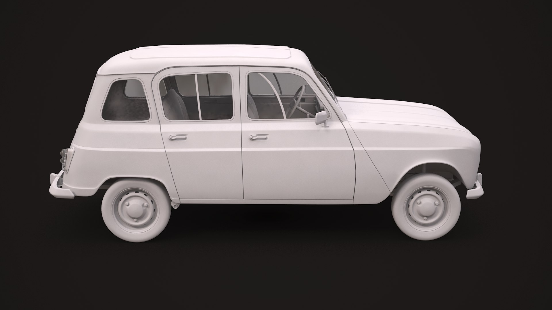 3D Renault 4 Model - TurboSquid 1589570