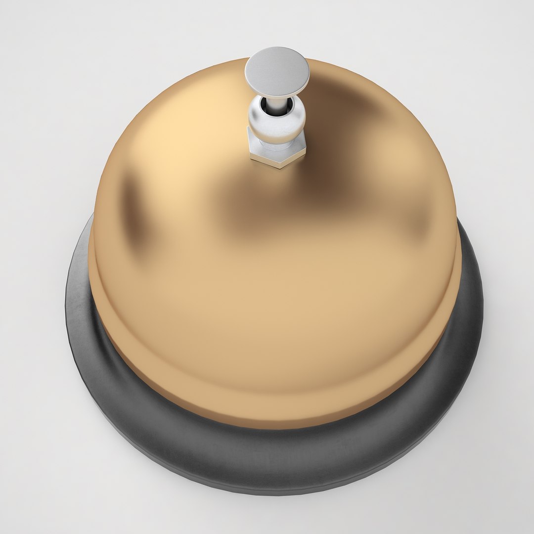 Service Bell Model - TurboSquid 1351628