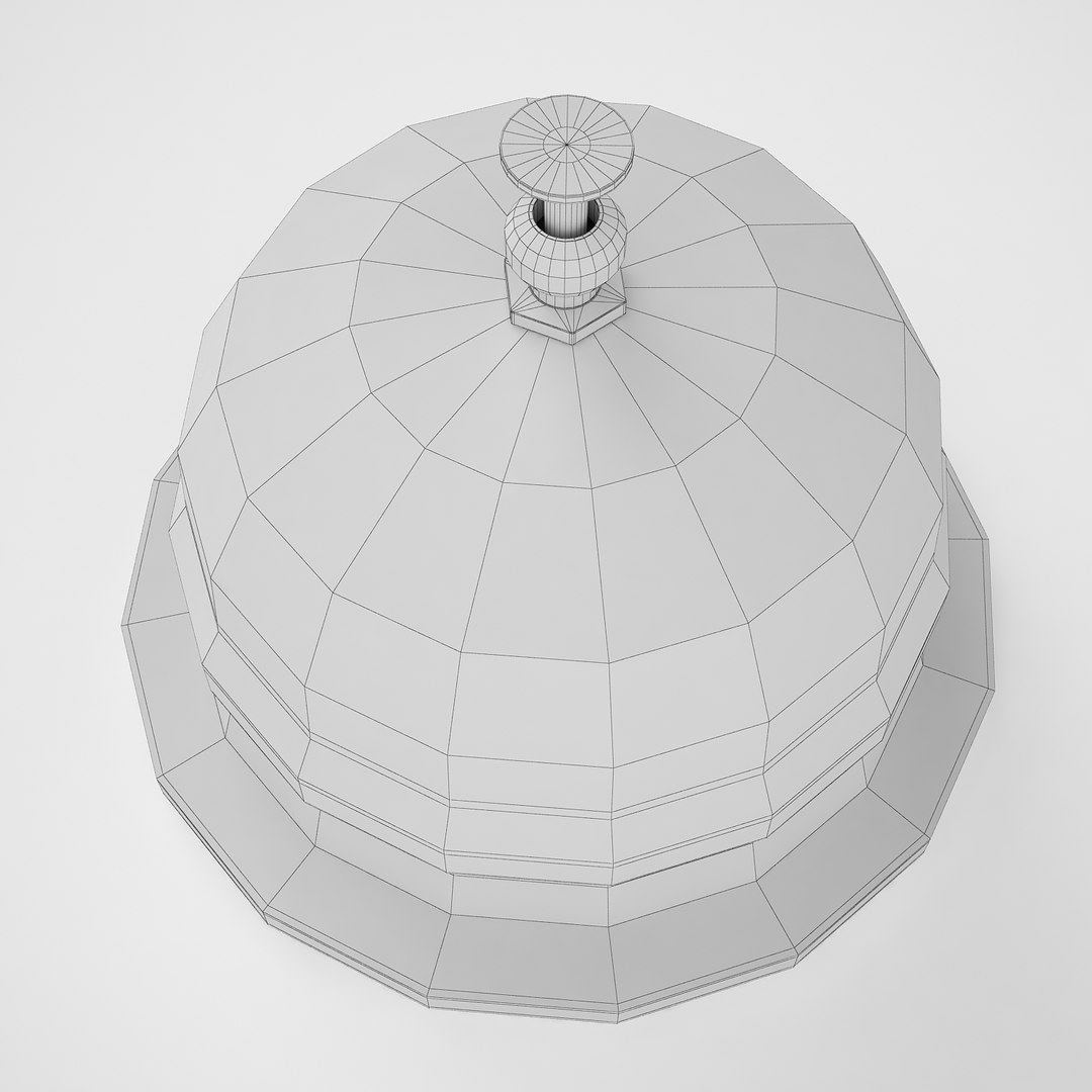 Service Bell Model - TurboSquid 1351628