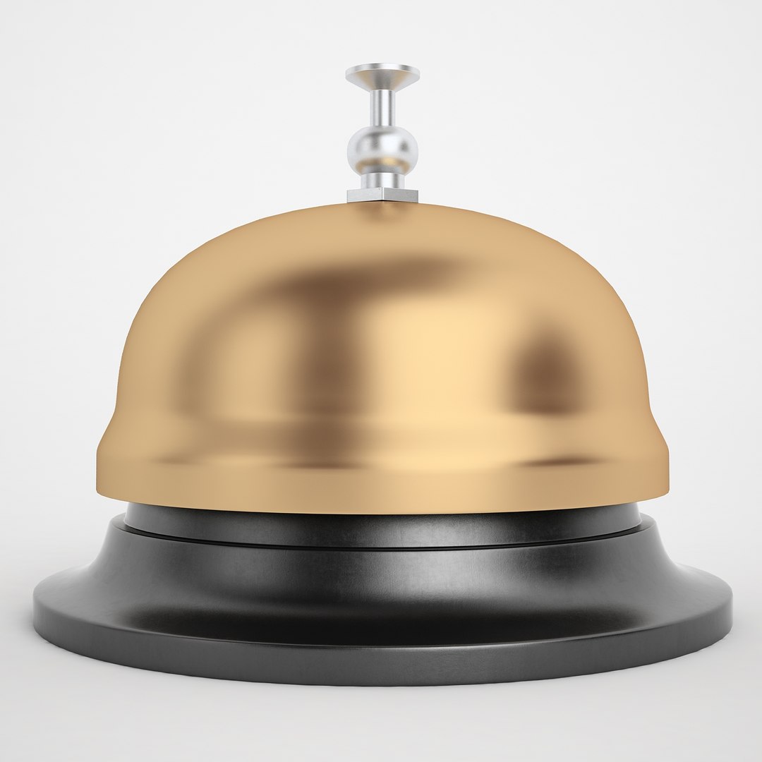 Service Bell Model - TurboSquid 1351628
