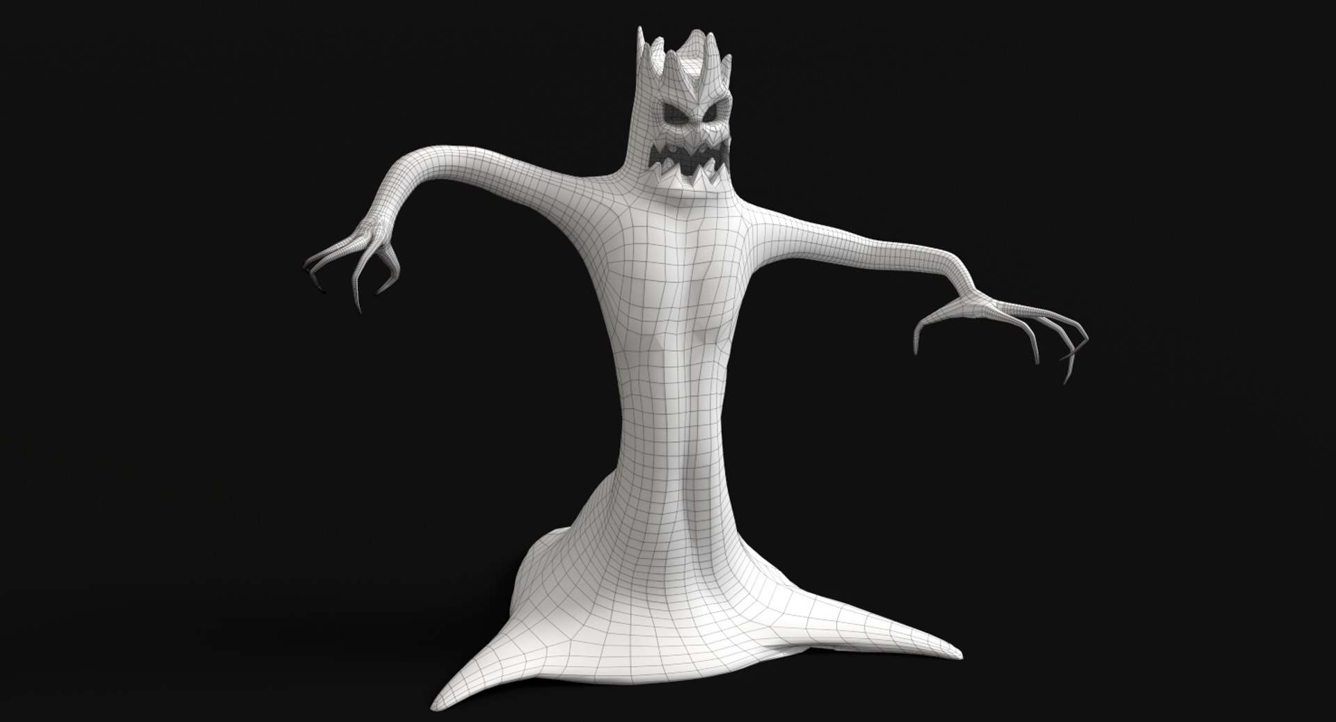 3d Model Tree Monster